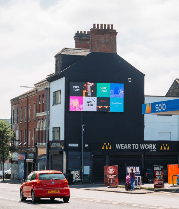 Clifton Street Belfast - Dynamic Digital OOH Advertising