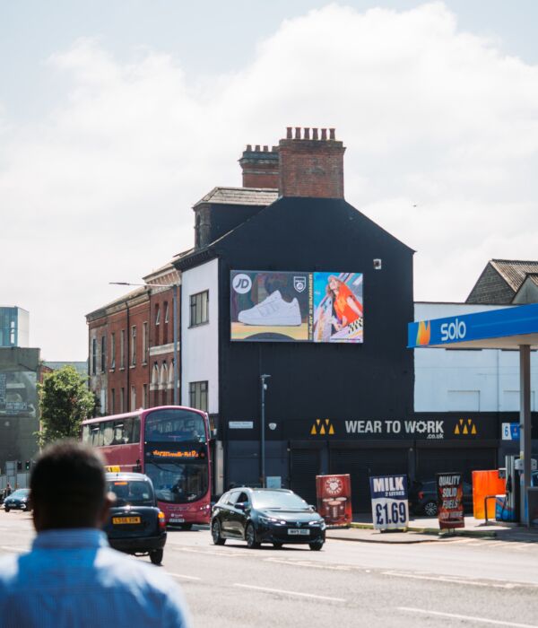 Clifton Street Belfast - Dynamic Digital OOH Advertising